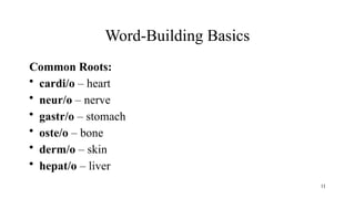 MEDICAL TERMINOLOGY (INTRODUCTION, OBJECTIVES AND IMPORTANCE).pptx