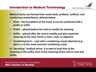 Medical terminology 2012 | PPTX