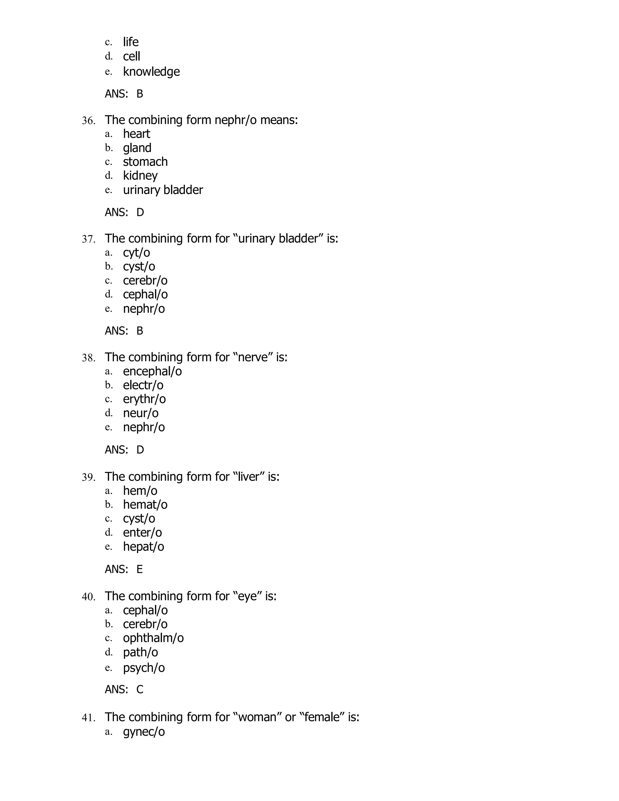 Medical terminology a short course 9th edition by davi ellen chabner (1 ...