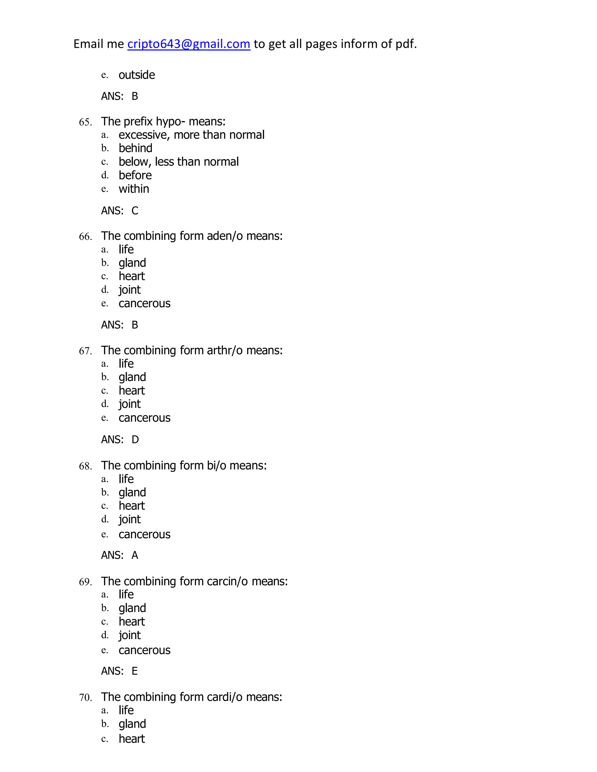 Medical terminology a short course 9th edition by davi ellen chabner (1 ...