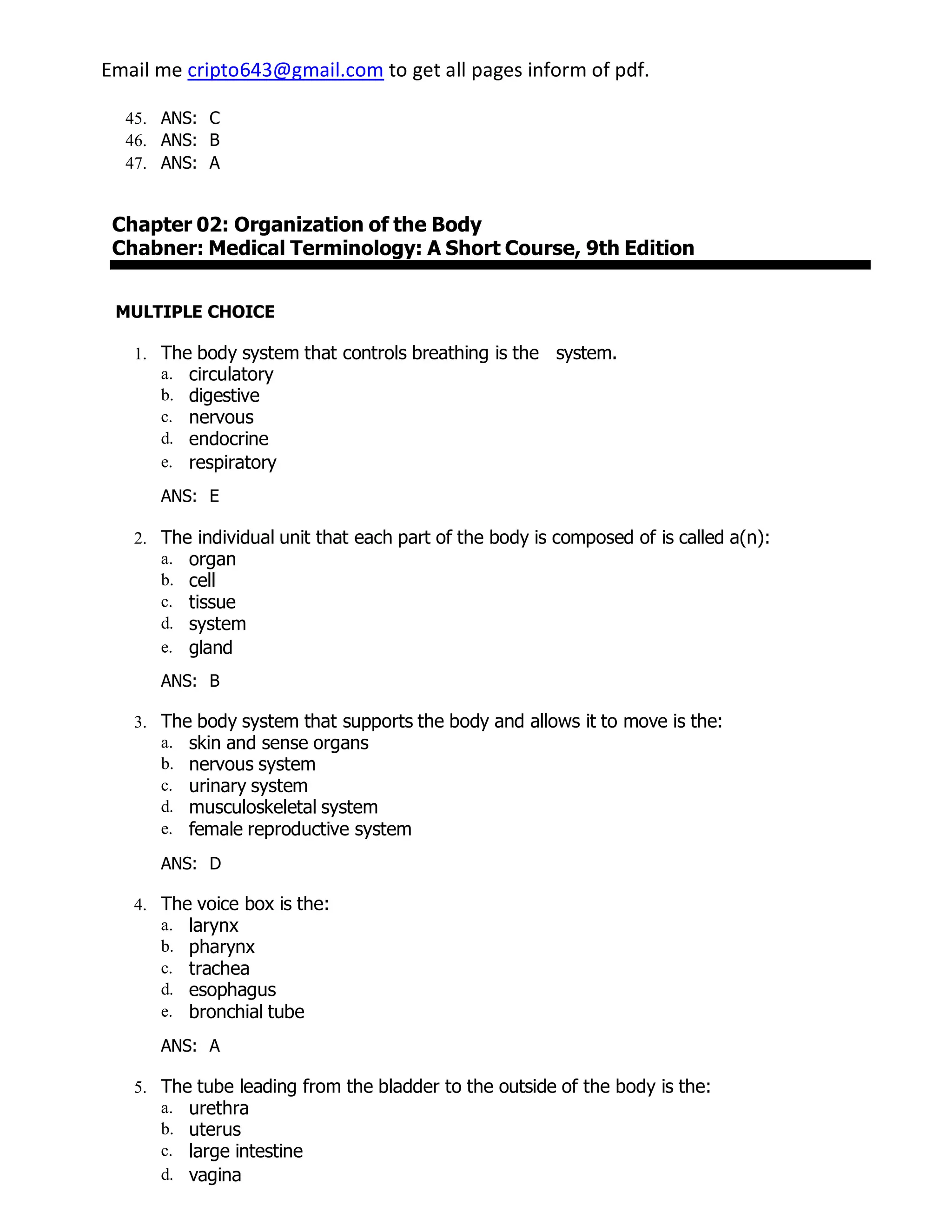 Medical terminology a short course 9th edition by davi ellen chabner (1 ...