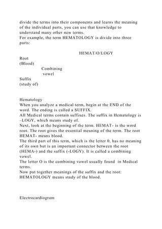 Medical TerminologyBasic Word Structure Cha.docx