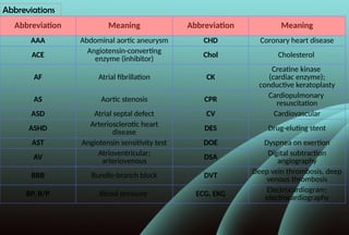 Medical terminologies cardiovascular system.pptx
