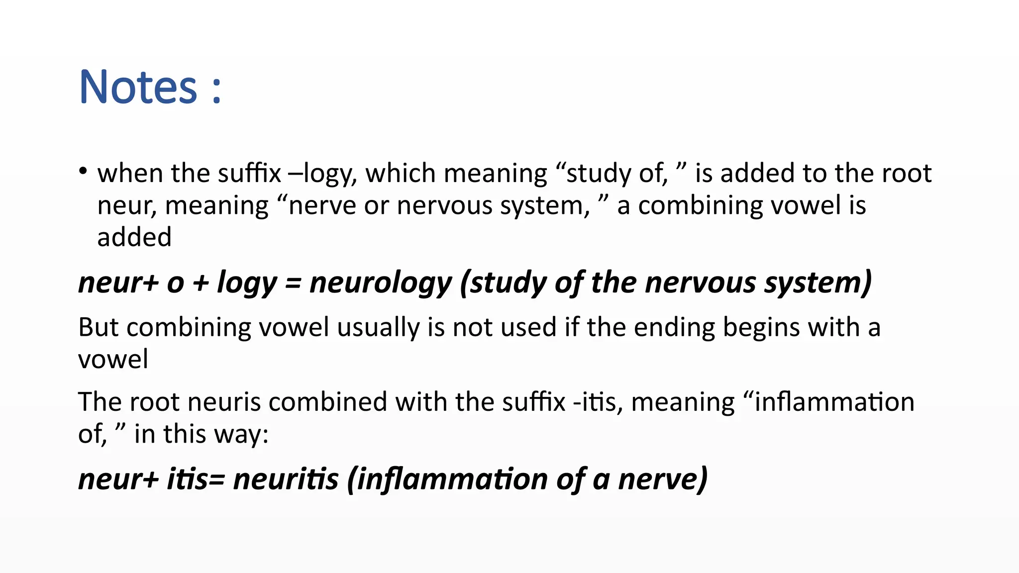 Introduction to Medical Terminology and how to understand it | PPTX ...