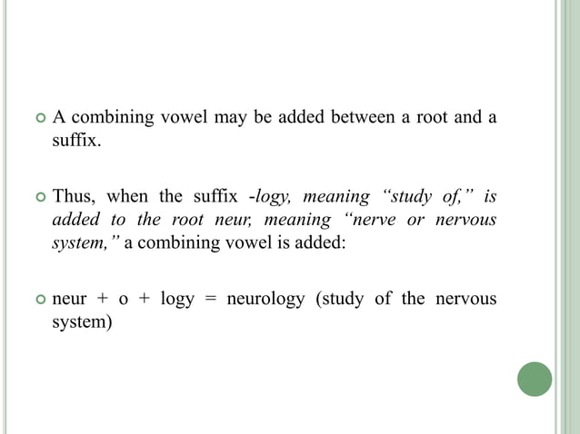 Presentation Medical terminology prefix,suffix.pptx | Bone and Joint ...