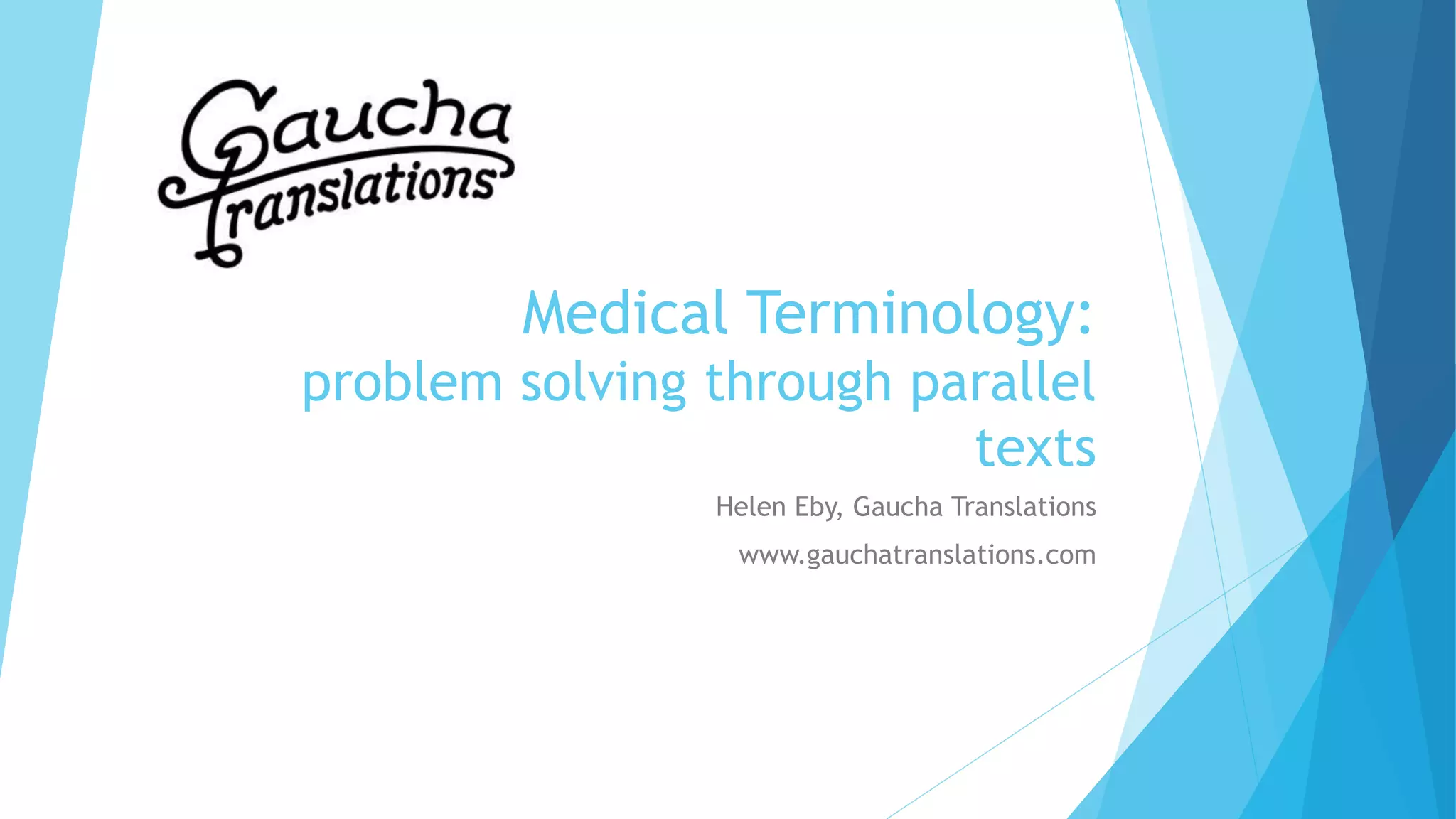 Medical terminology research | PPT | Free Download