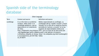 Medical terminology research | PPT