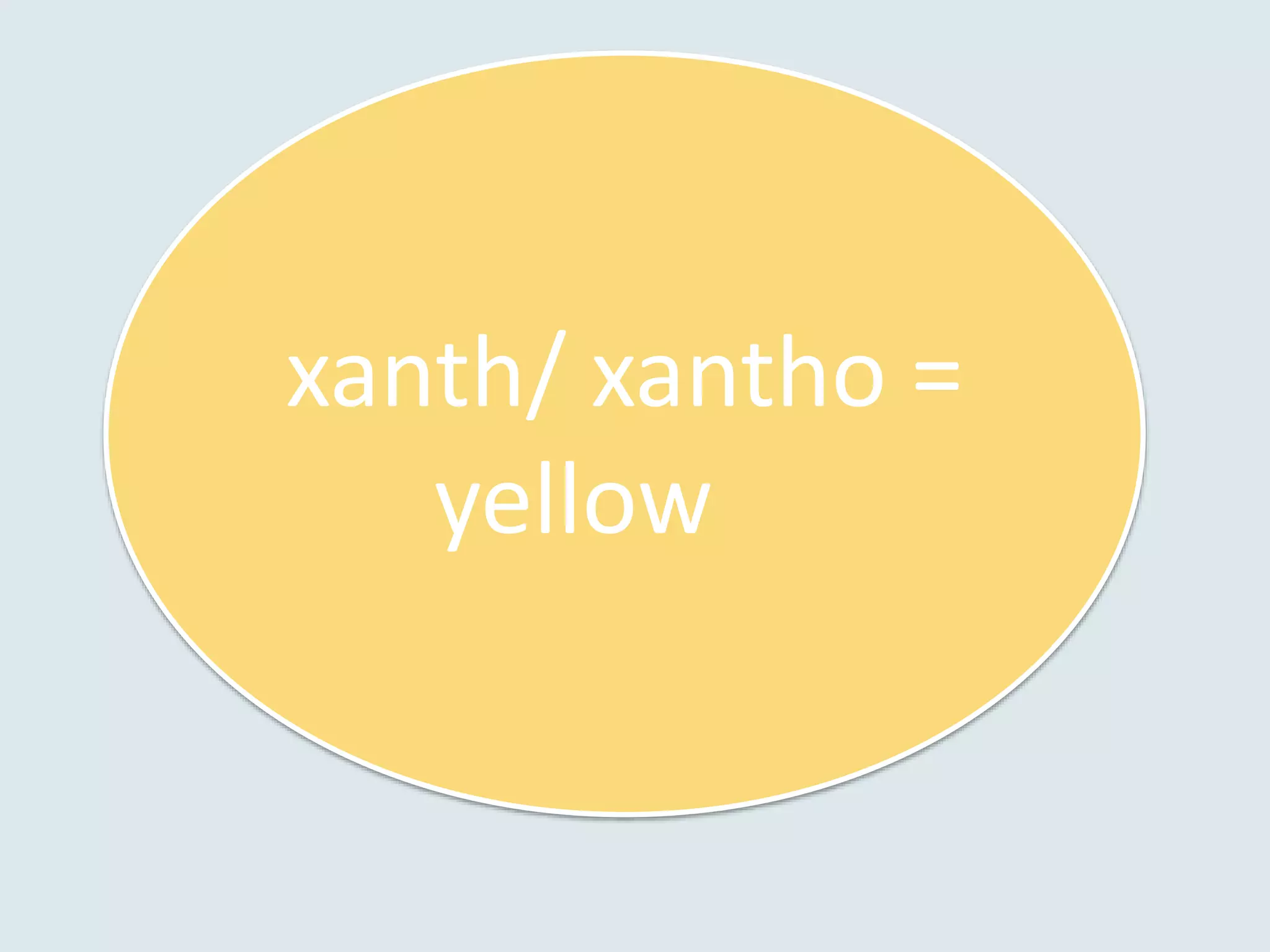 Medical terms: colors | PPTX