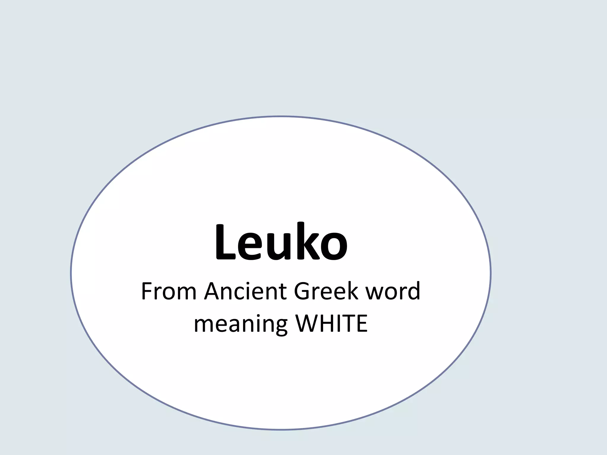 Medical terms: colors | PPTX