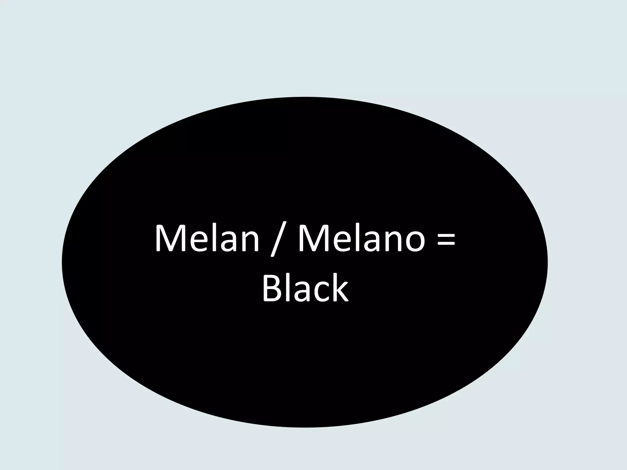 Medical terms: colors | PPTX
