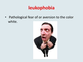 Medical terms: colors | PPTX