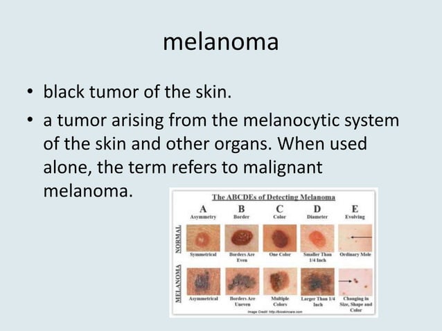 Medical terms: colors | PPTX