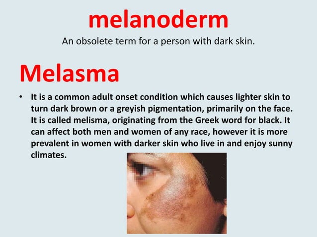 Medical terms: colors | PPTX