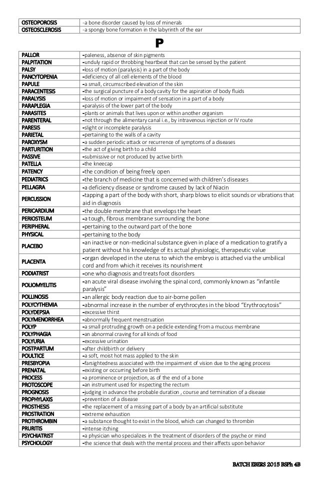 Medical terms commonly used in clinical pharmacy practice Medical terms commonly used in clinical pharmacy practice
