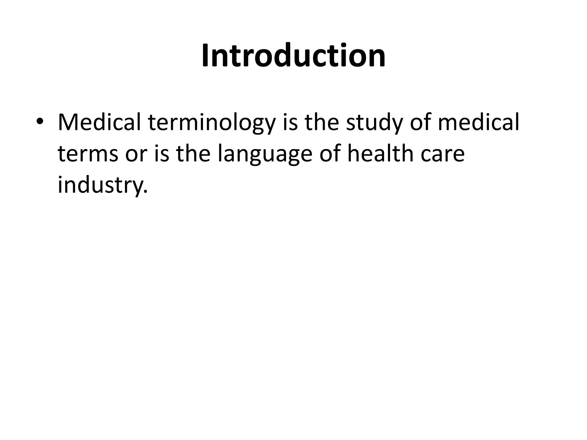 Medical terms update | PPTX