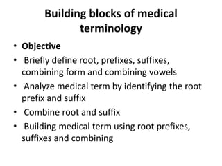 Medical terms update | PPTX | Chemistry | Science