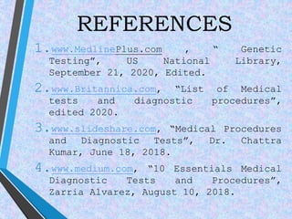 MEDICAL TEST & DIAGNOSTIC PROCEDURES.pptx