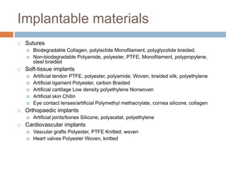 Medical textile Presentation | PPTX
