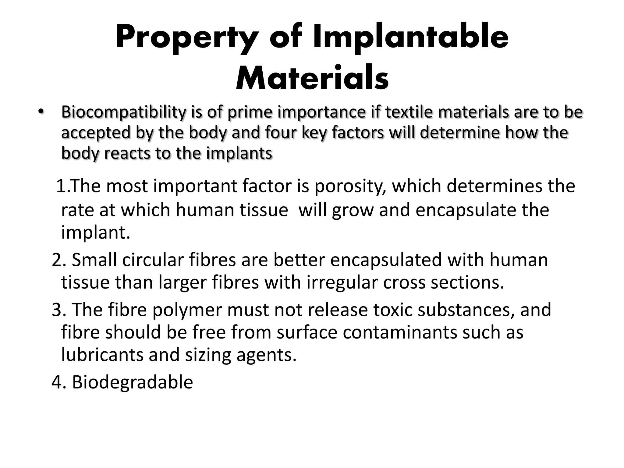 Medical textiles | PDF