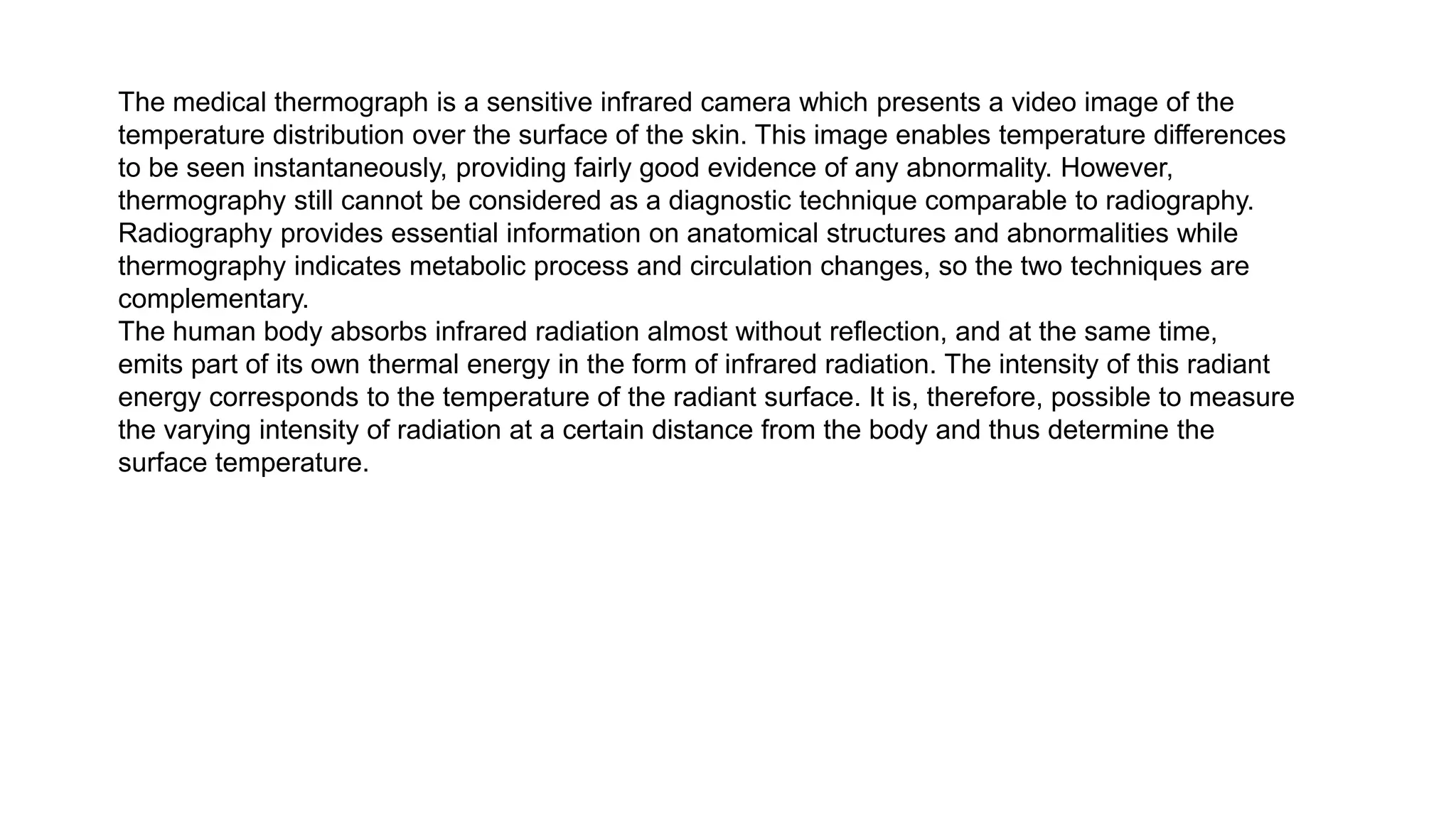 Medical Thermography and its applications.pptx