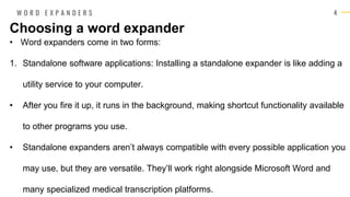 Medical Transcription 09 Lecture Slides.pdf | Computing | Technology ...