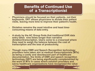 Medical Transcription Power Point Show | PPSX