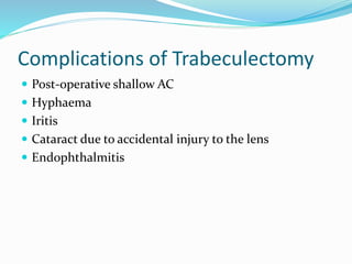 Medical treatment of primary open angle glaucoma | PPTX