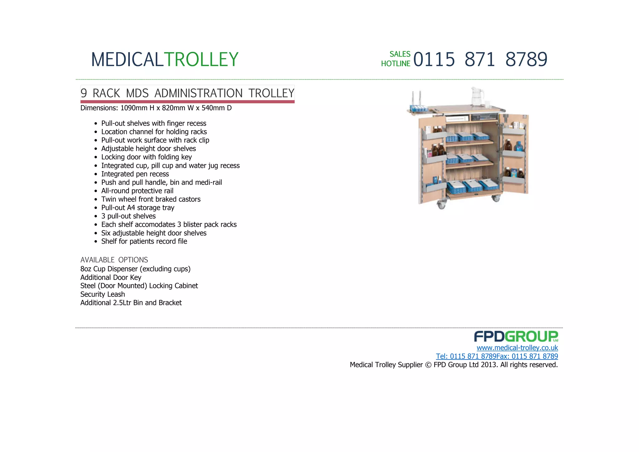 Medical Trolleys Brochure | PDF