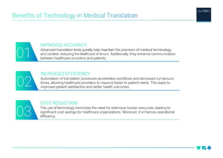 Globibo Medical Translation- Bridging Language Gaps in Medicine | PDF