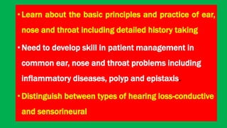 Medical undergraduate knowledge in ENT .pptx