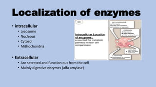Medical use of enzymes | PPTX