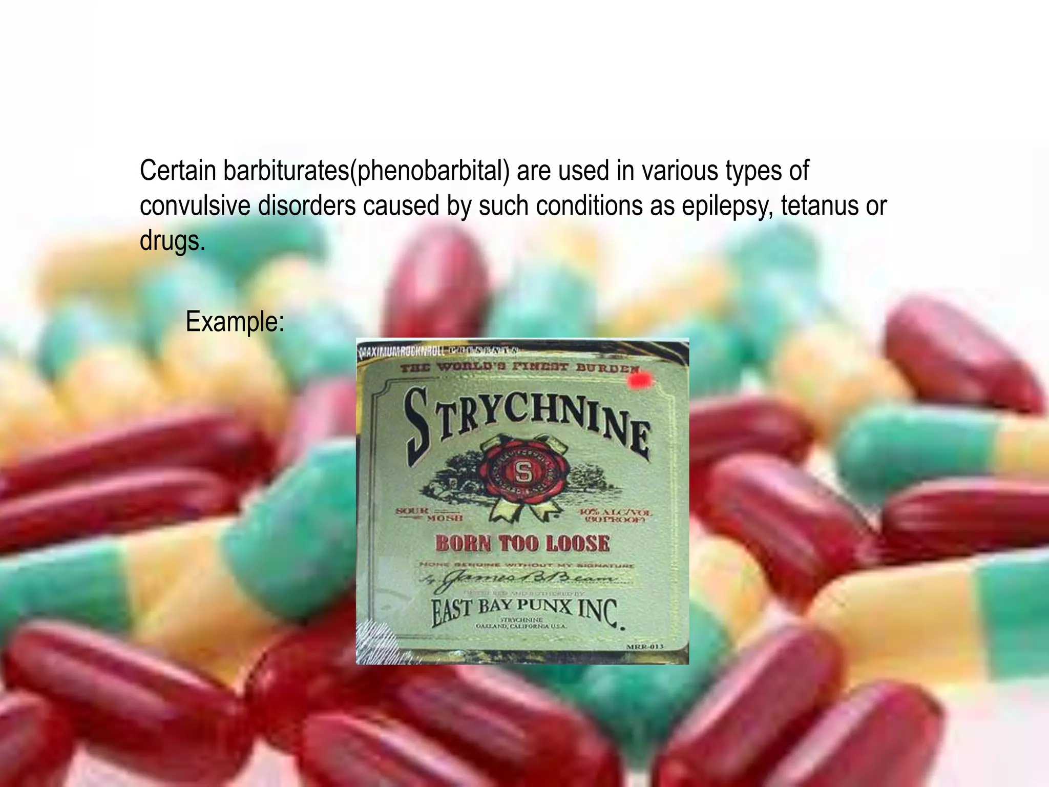 Medical uses of barbiturates | PPT