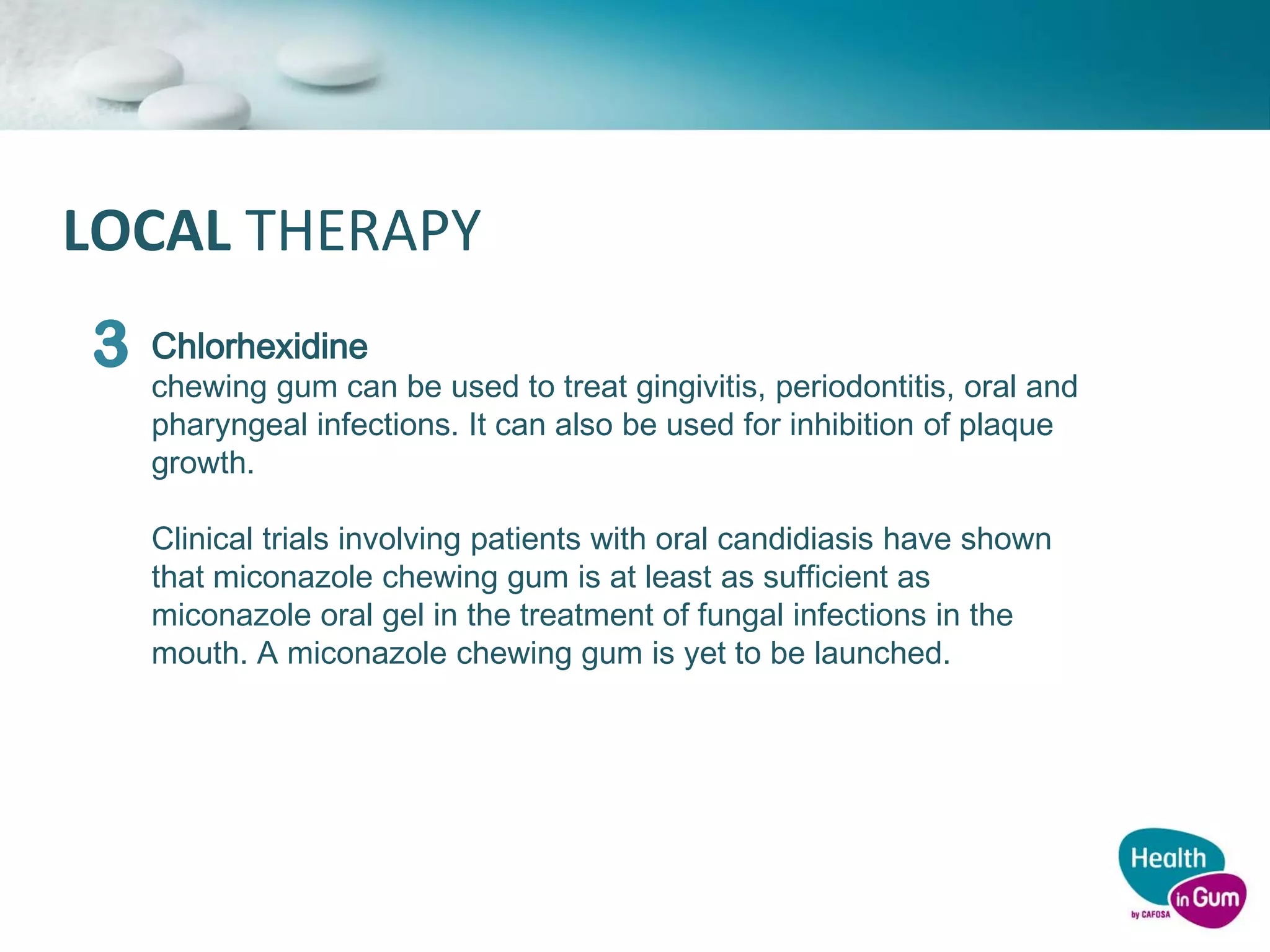 Medical uses of chewing gum | PDF
