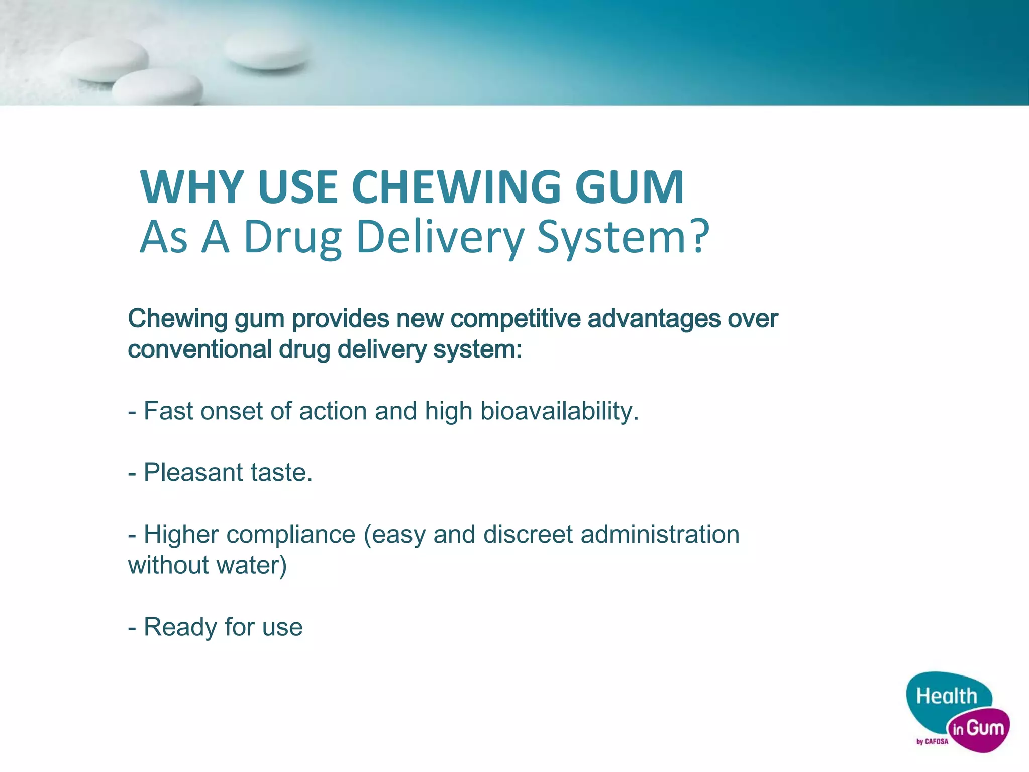 Medical uses of chewing gum | PDF