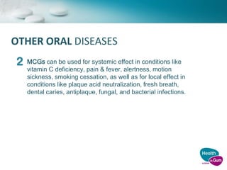 Medical uses of chewing gum | PDF