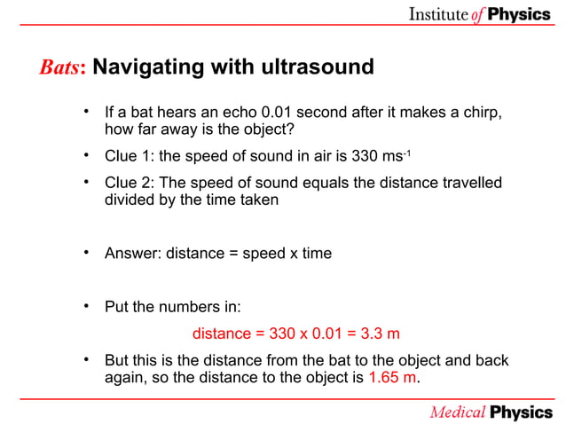 Medical Uses Of Ultrasound | PPT | Physics | Science
