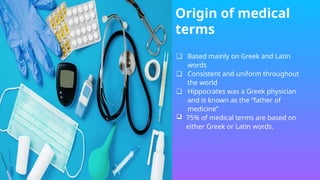 Medical verbs and word formation in medical vocabulary.pptx