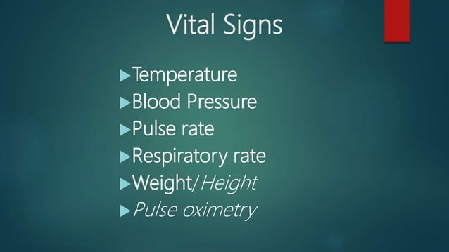Medical Vocabulary Vital Signs October 21 | PPTX | Heart and ...