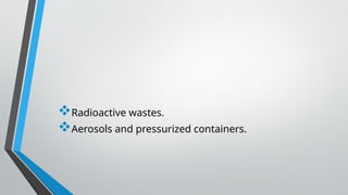 presentations on medical wastes disposal | PPTX