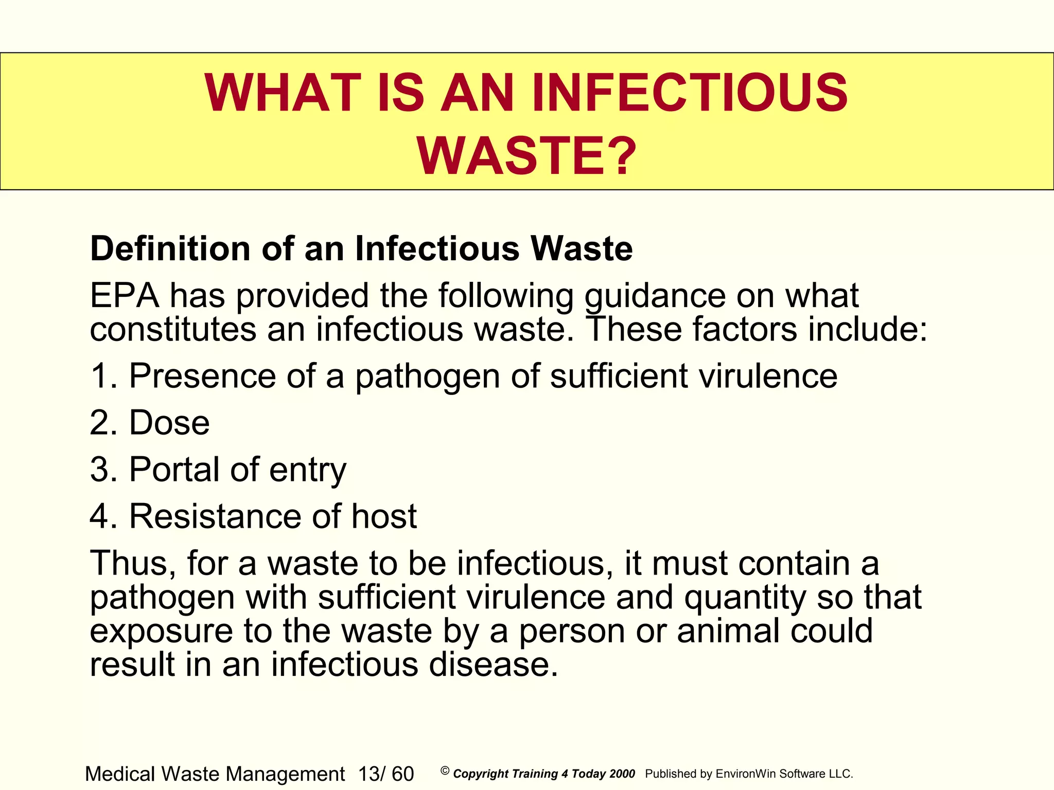 Medical waste management | PPT