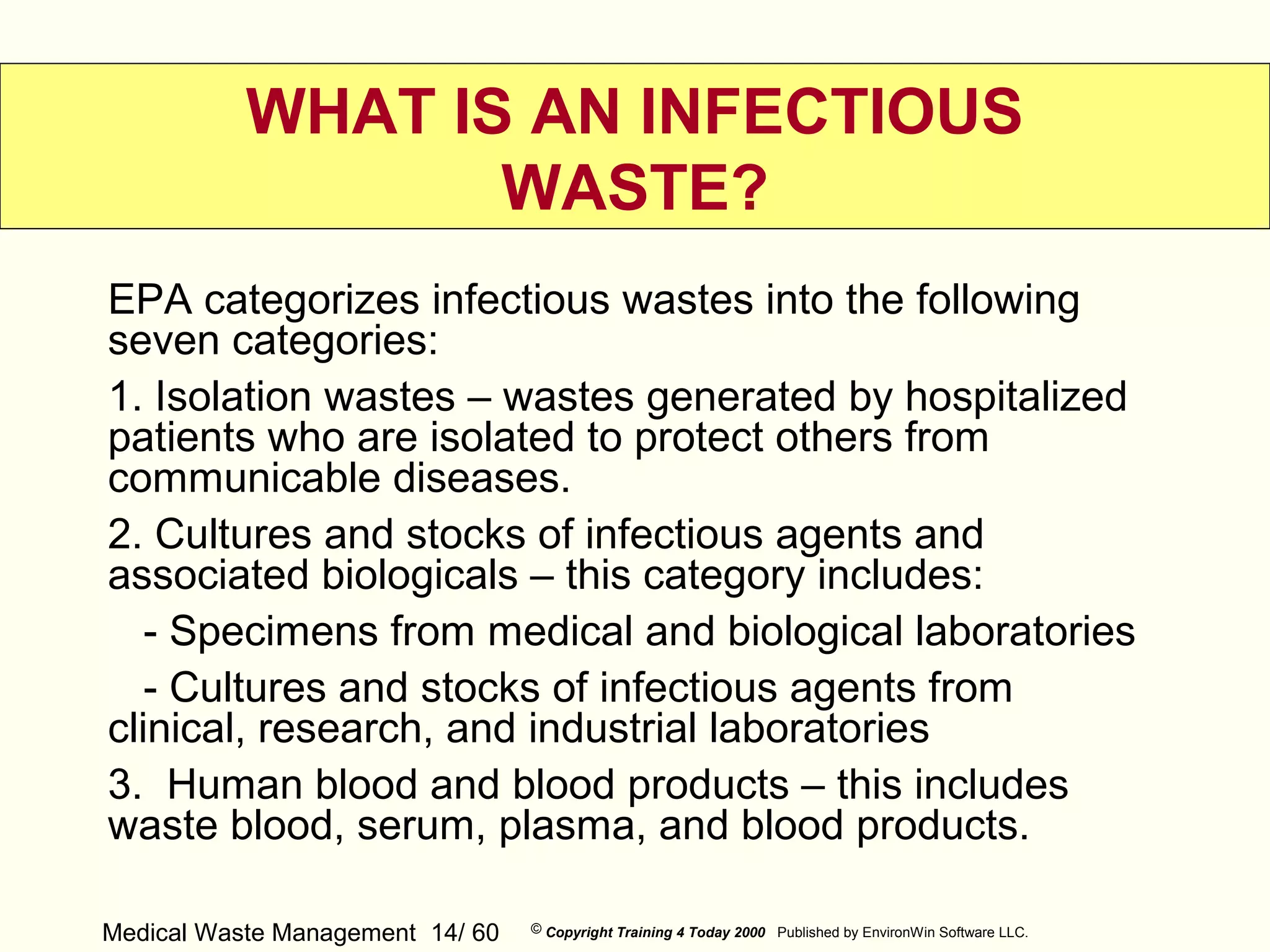Medical waste management | PPT