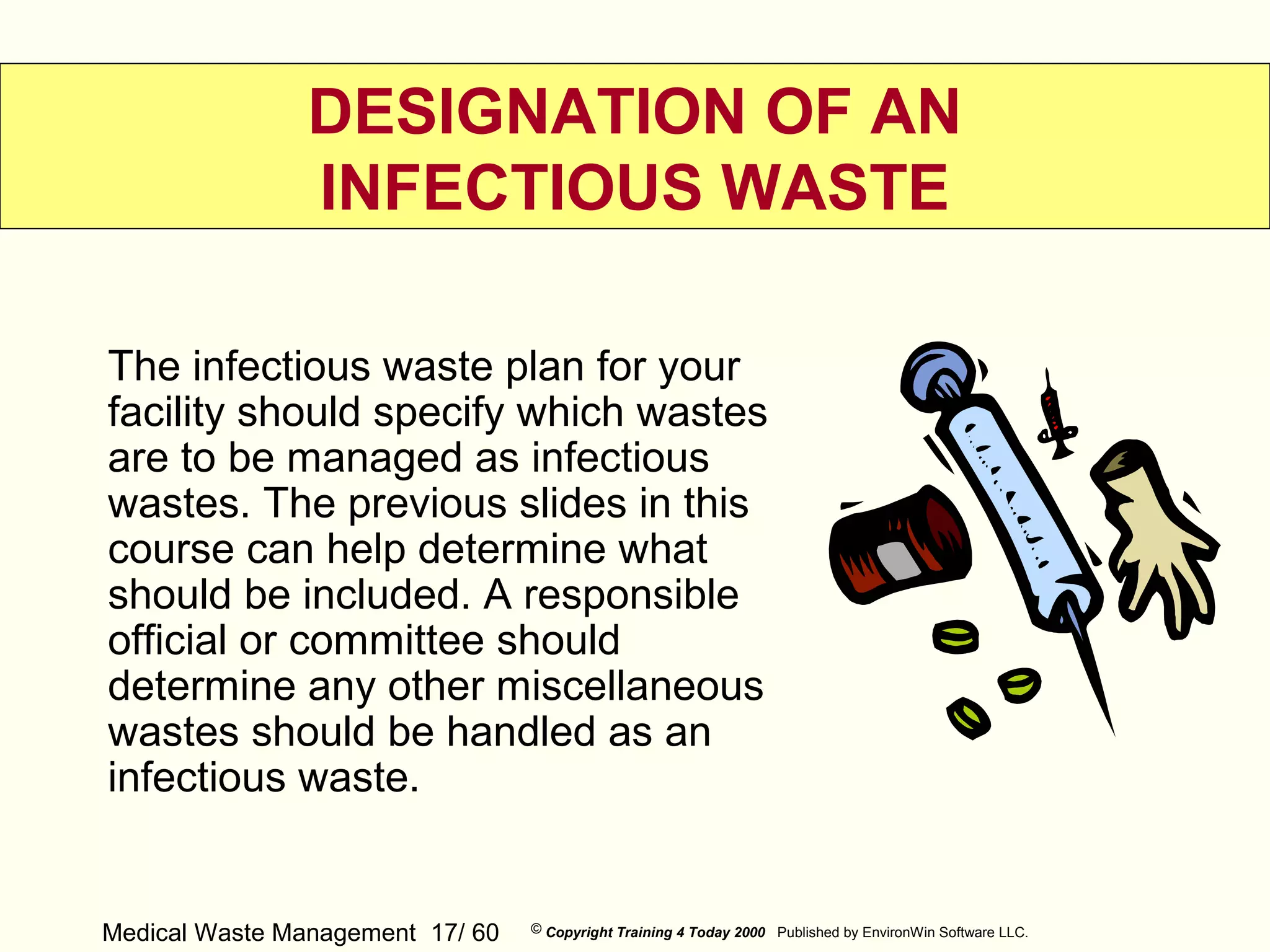Medical waste management | PPT