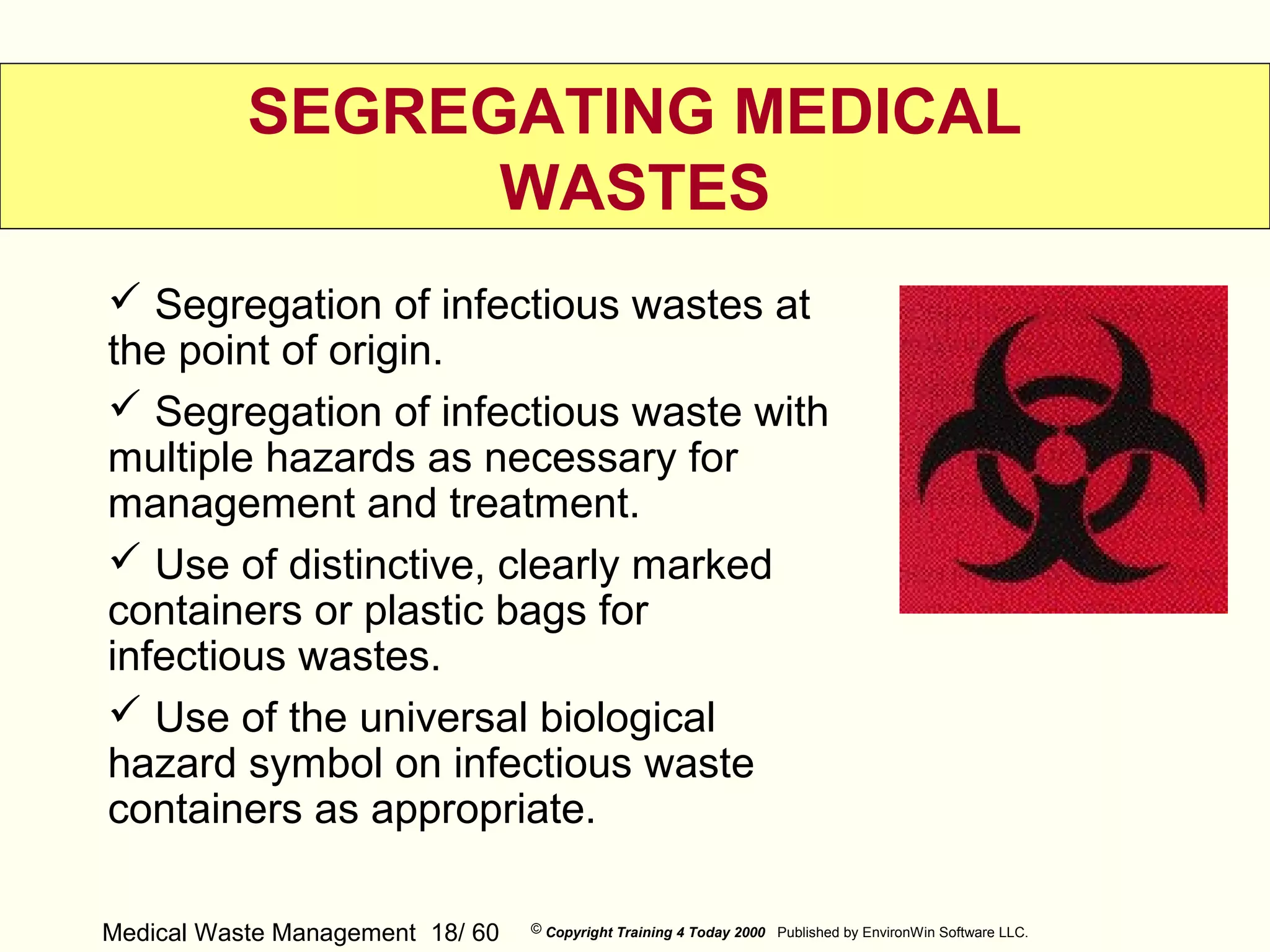 Medical waste management | PPT