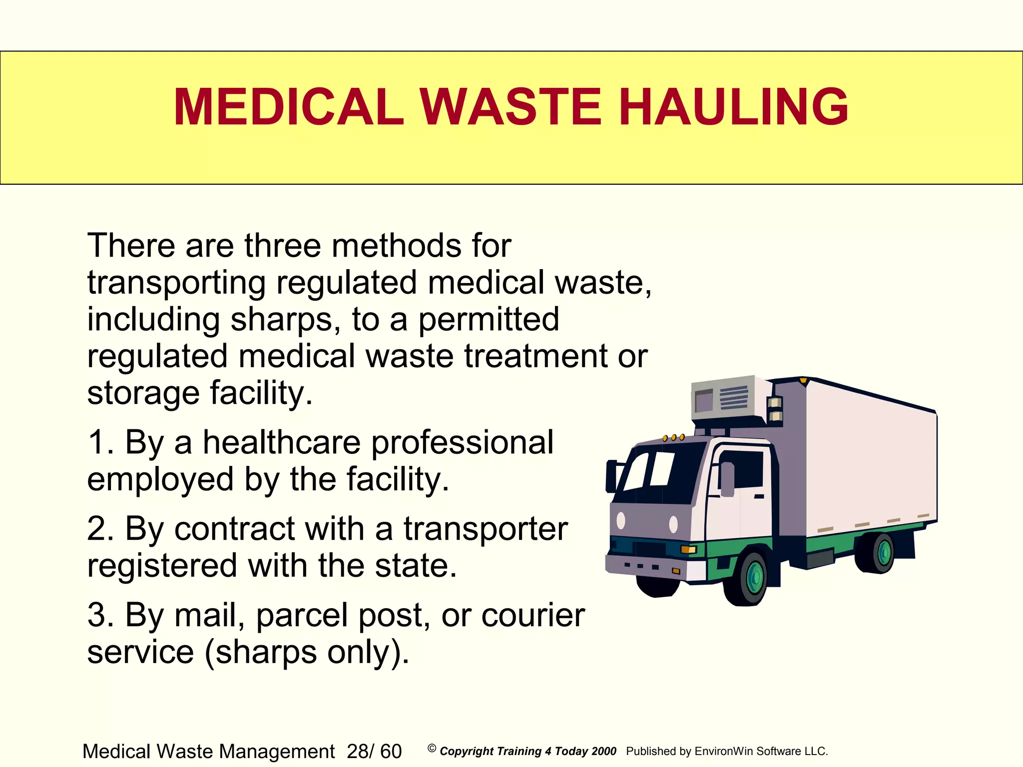 Medical waste management | PPT