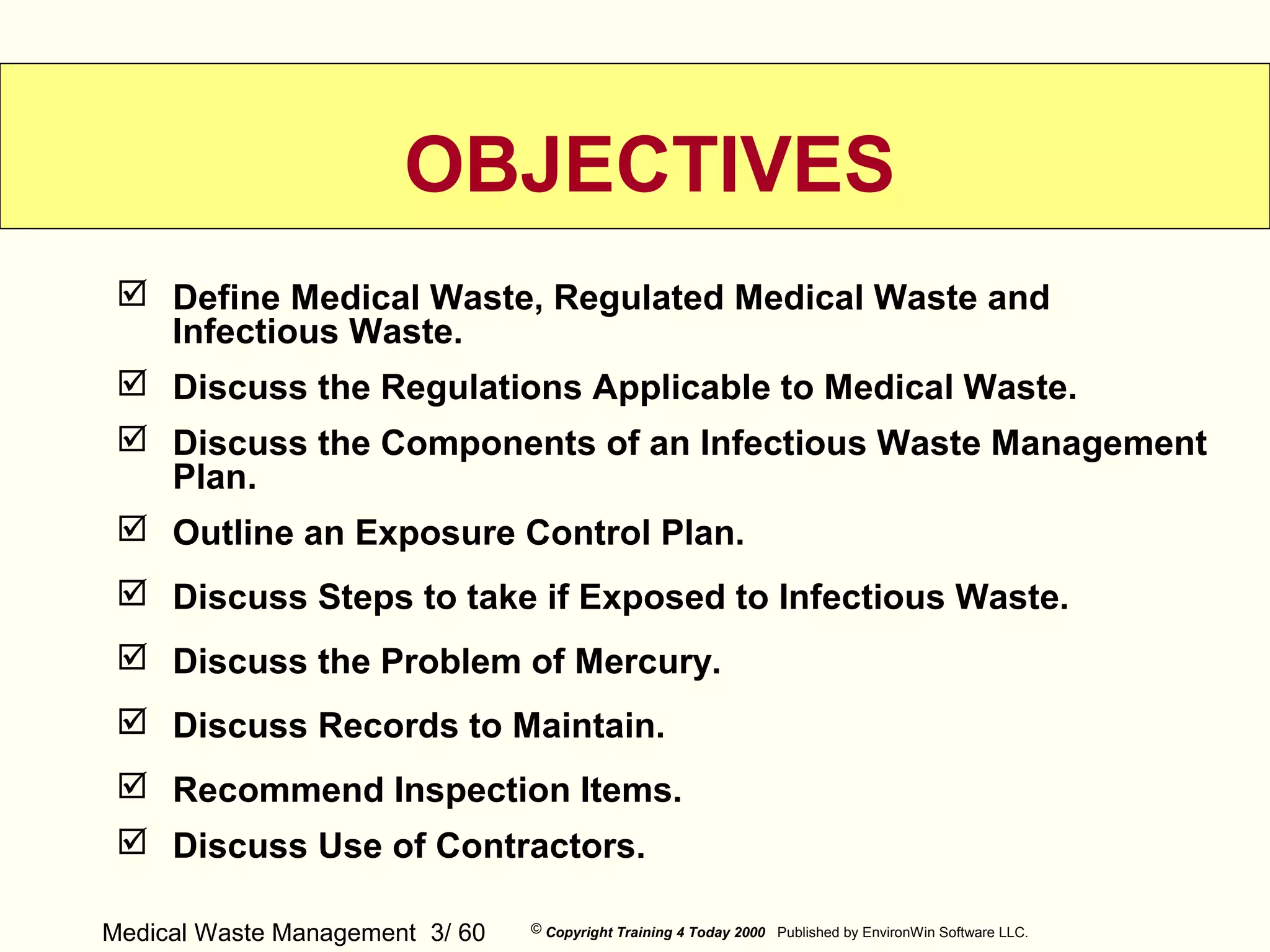 Medical waste management | PPT