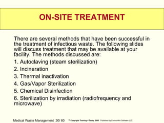 Medical waste management | PPT