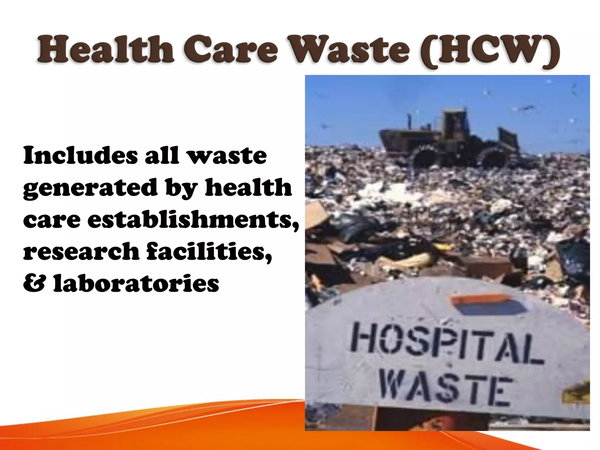 Healthcare Waste Management | PDF