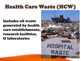 Healthcare Waste Management | PDF