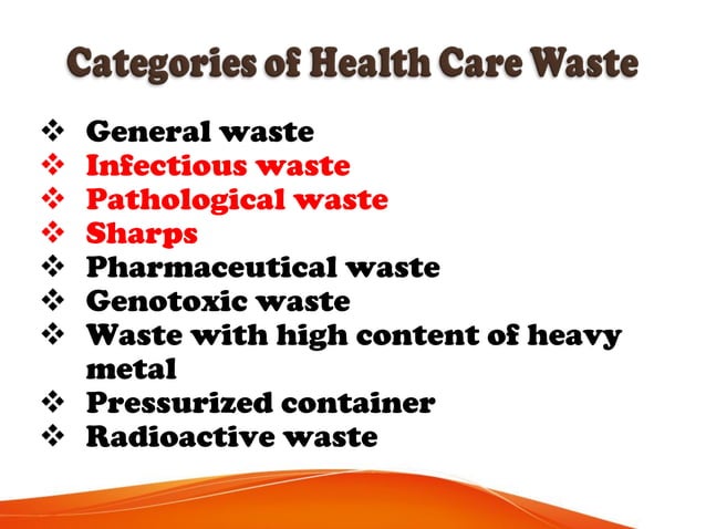 Healthcare Waste Management | PDF