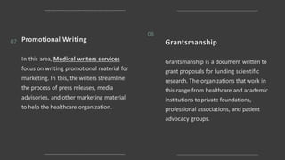 Medical Writing | PPTX